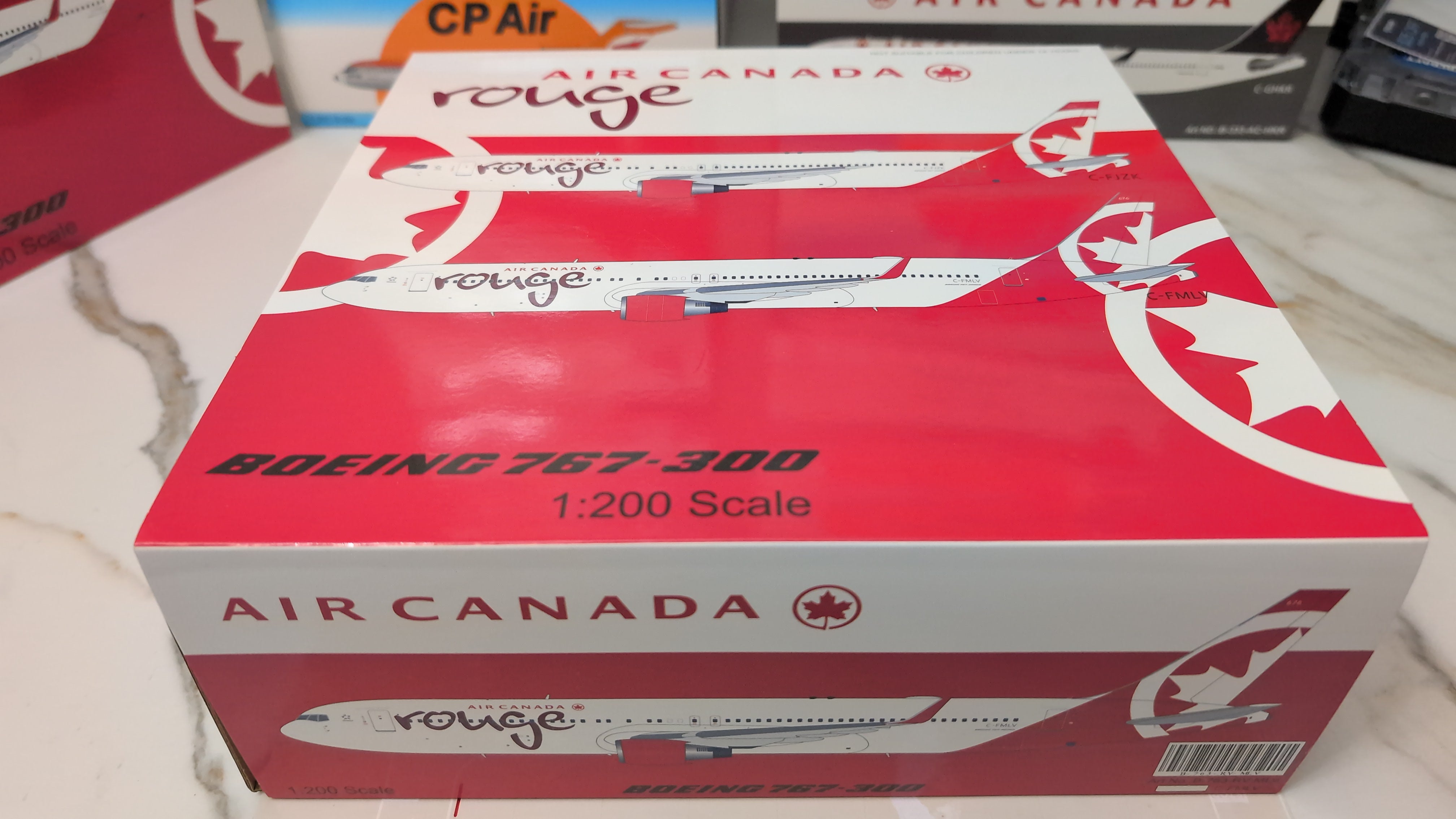 Inflight 200 Air Canada Rouge B767-300W C-FMLV – North Pacific Diecast