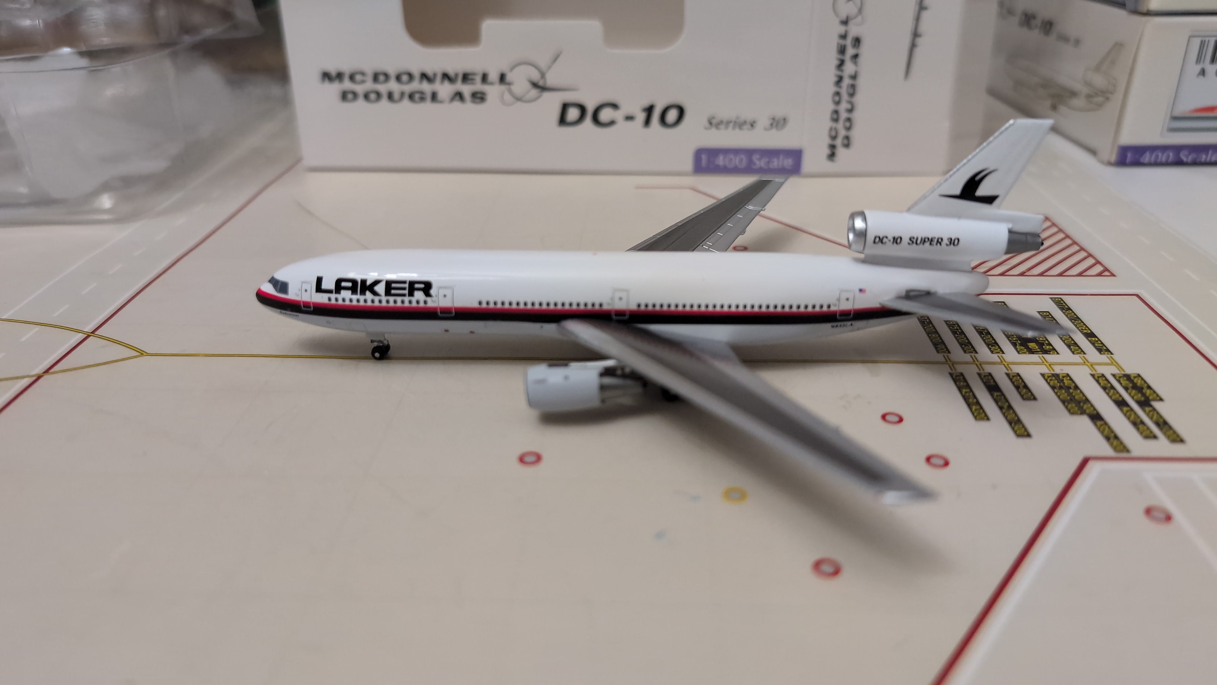 Aeroclassics Laker DC-10-30 N932LA in 1.400 scale. – North Pacific Diecast